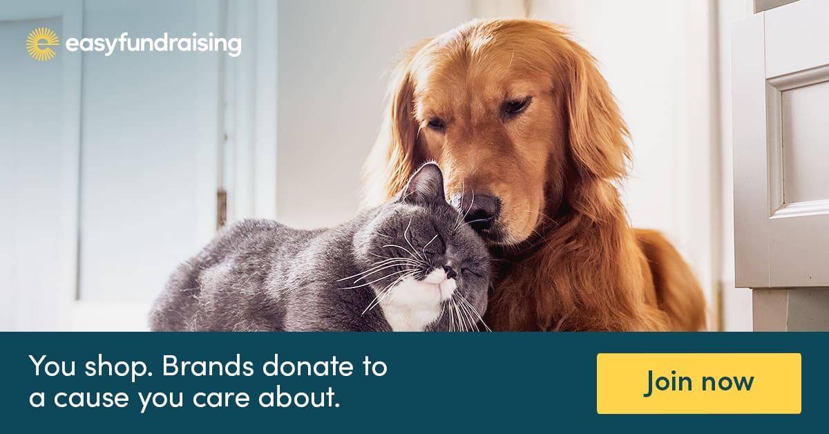 Support Dog & Cat Charities - easyfundraising